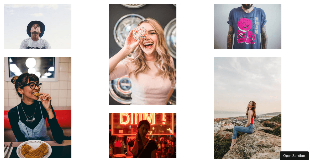 Instagram-Example - Codesandbox