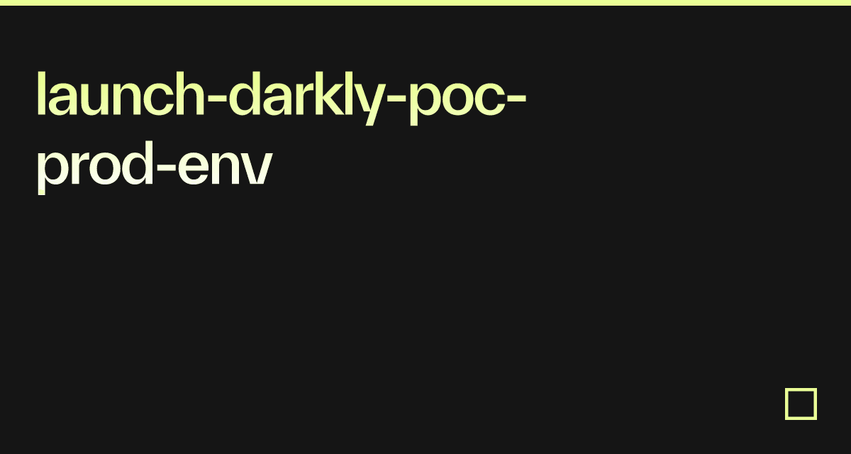 launch-darkly-poc-prod-env - Codesandbox