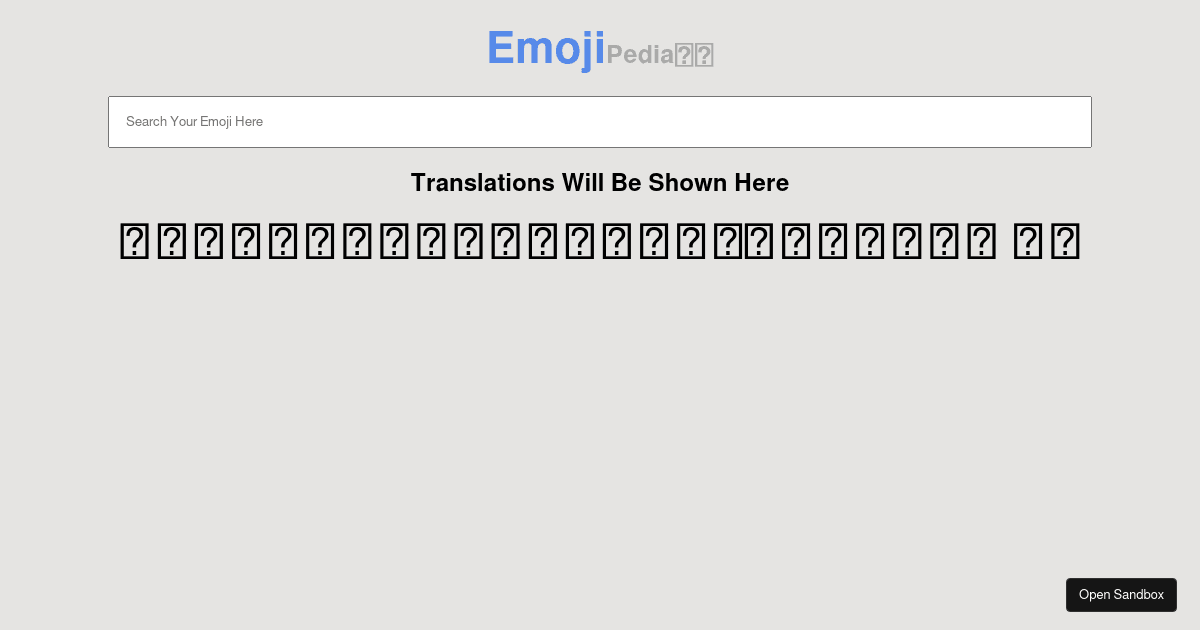 emojipedia-website - Codesandbox