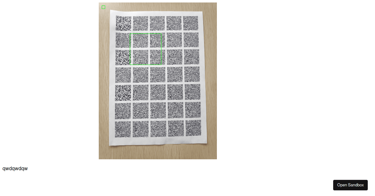 computer vision template - Codesandbox