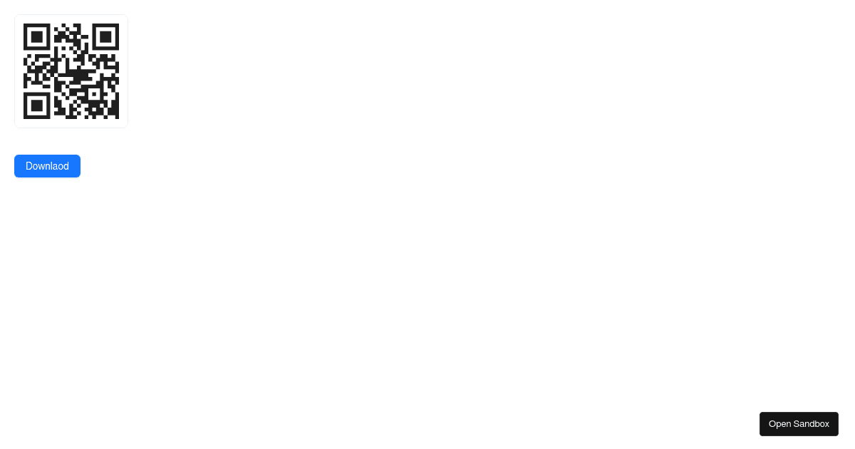 Download QRCode - ant-design-vue@4.0.0 - Codesandbox