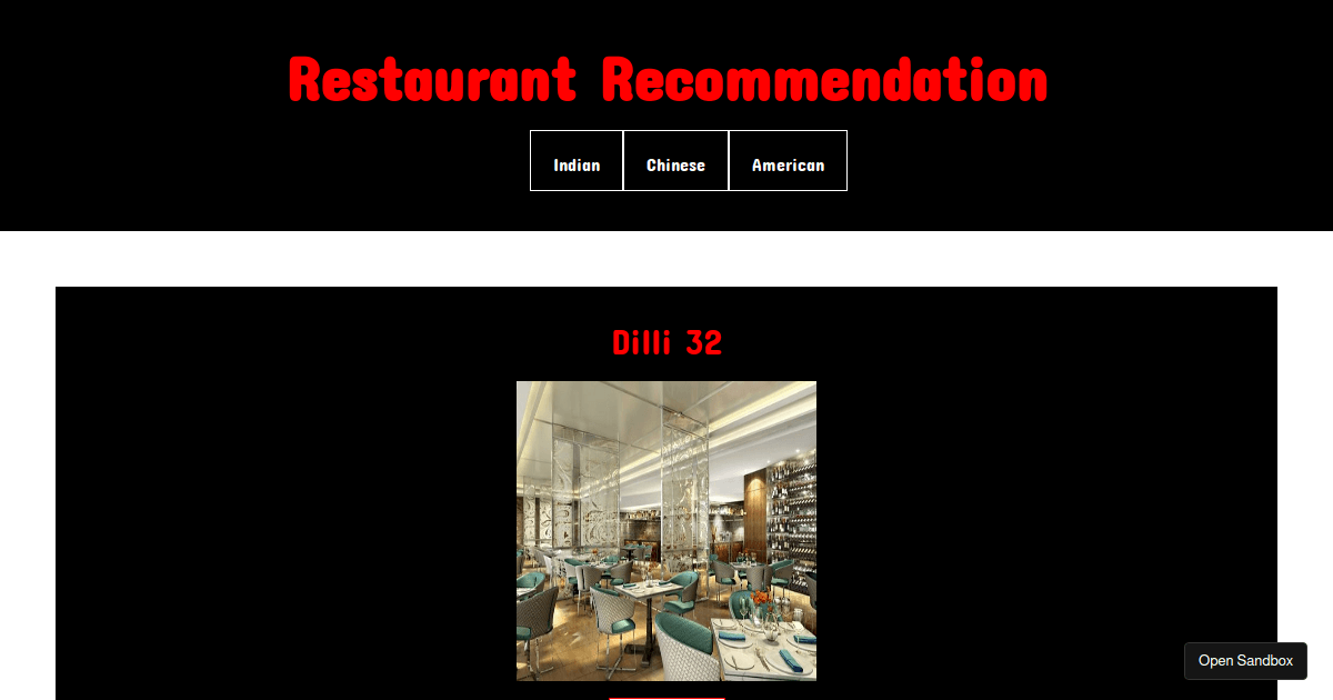 restaurant-app - Codesandbox
