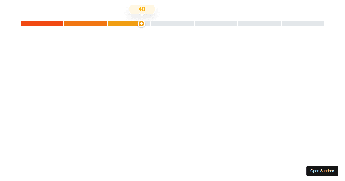 gradient-percent-bar - Codesandbox