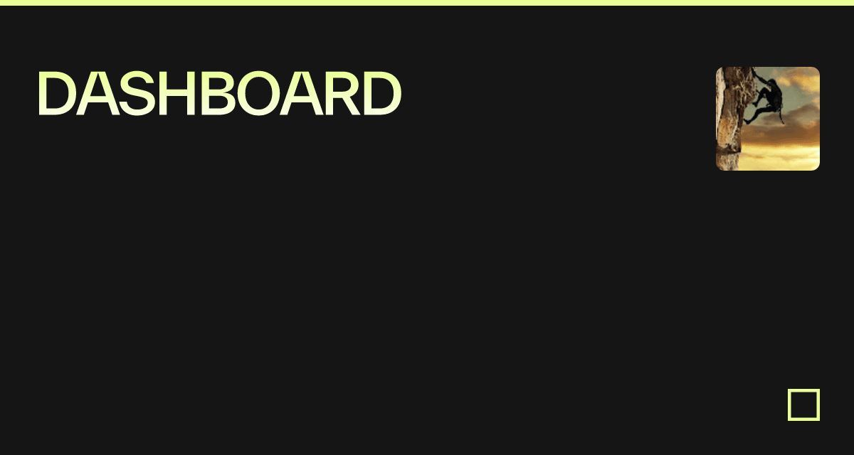 DASHBOARD - Codesandbox