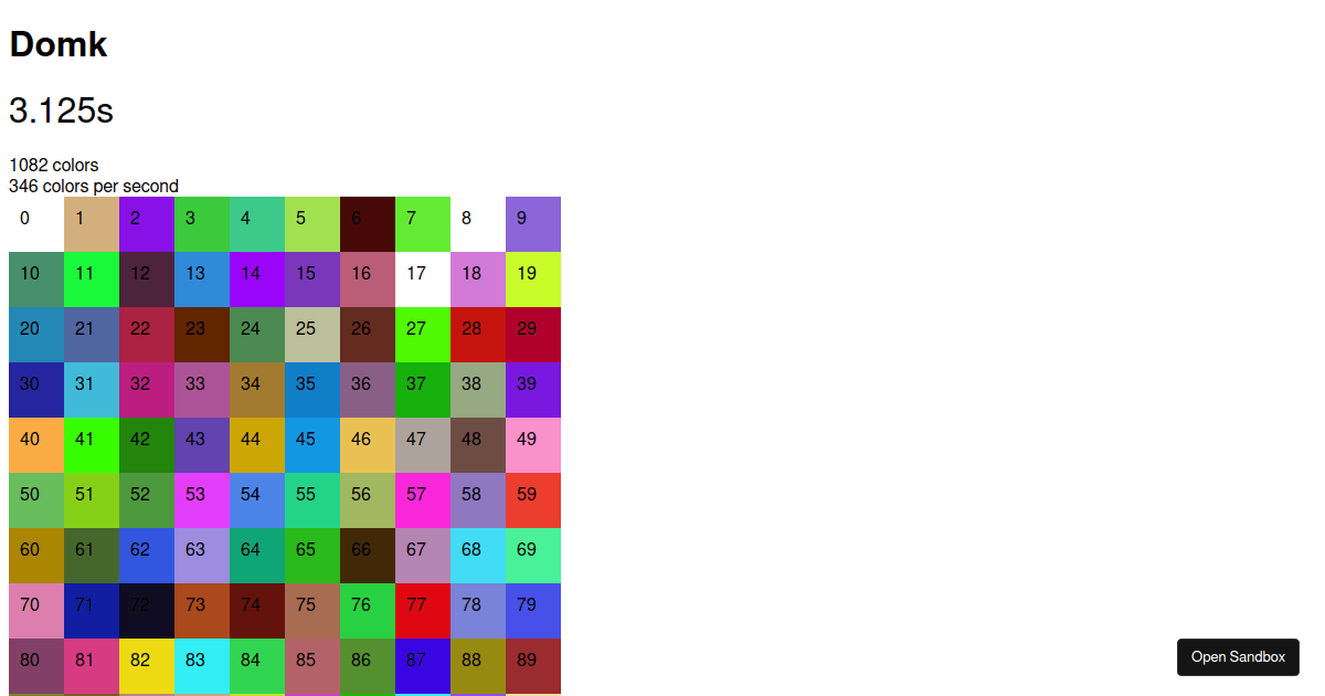 domk-performance - Codesandbox