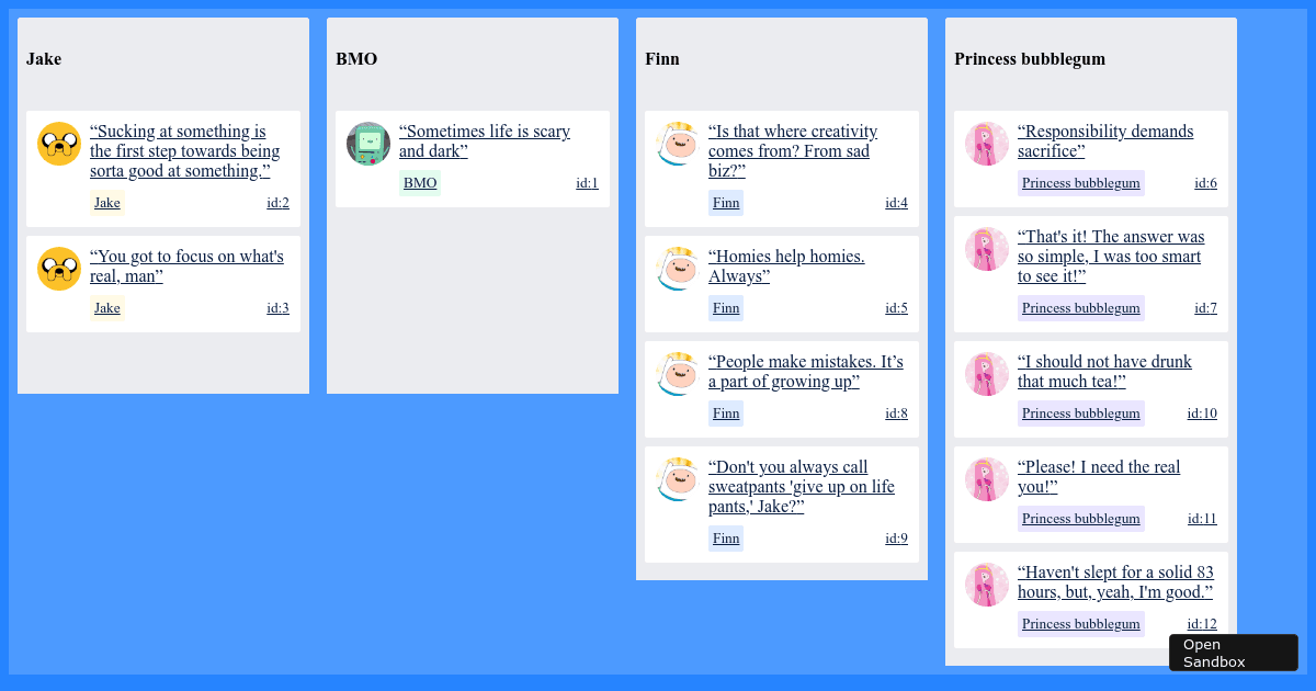 react-beautiful-dnd-simple-board - Codesandbox