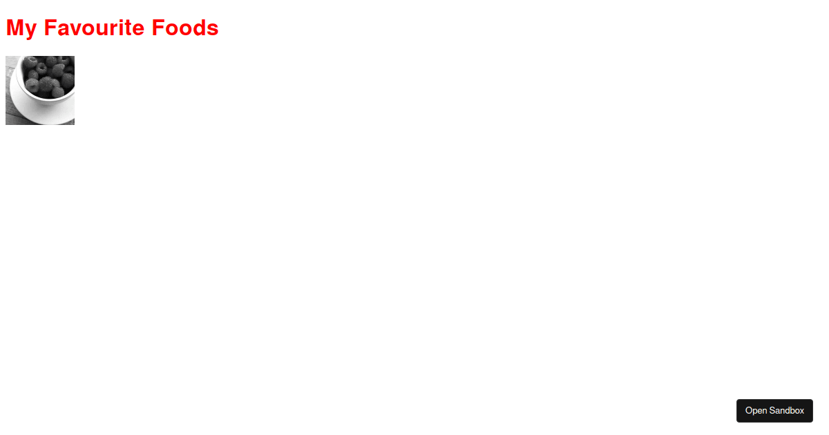 Jsx Attributes And Styling Codesandbox