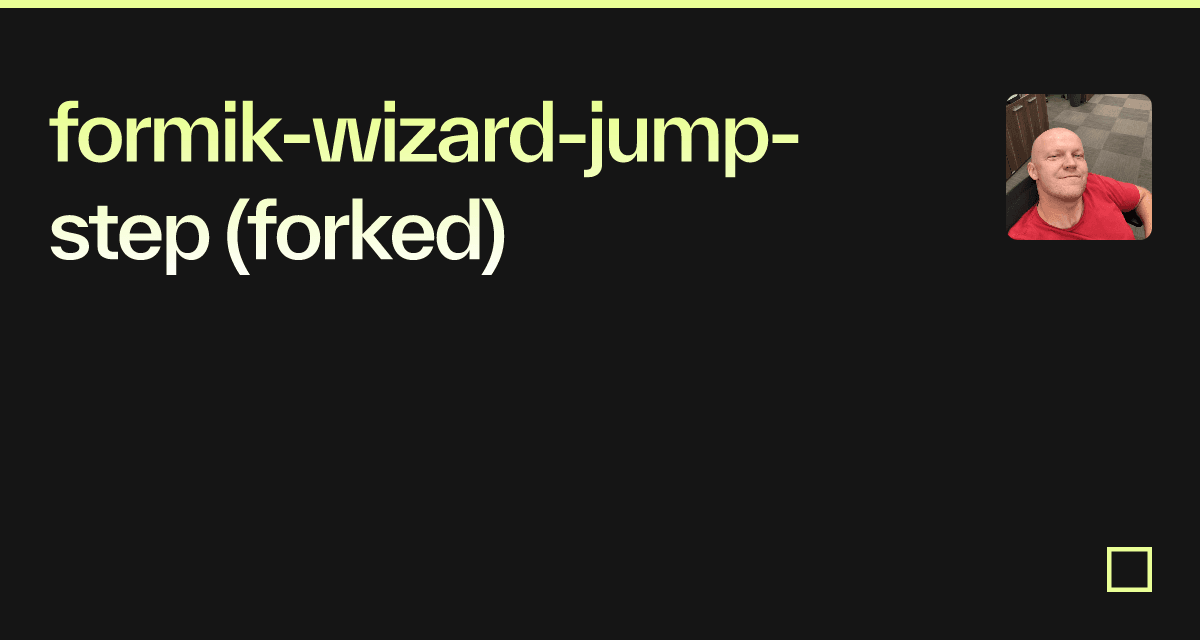 formik-wizard-jump-step (forked) - Codesandbox