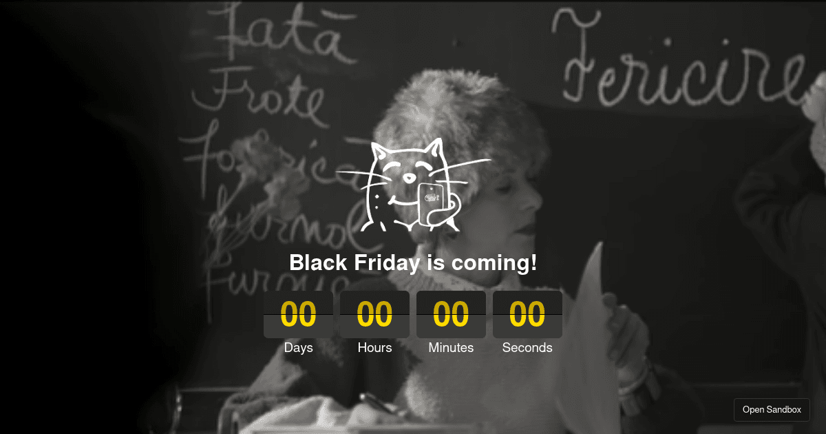 Countdown (forked) - Codesandbox