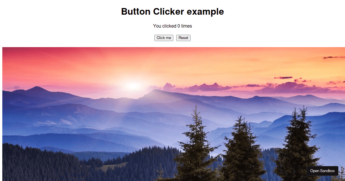 Useeffect Demo Dom Manipulation Example Codesandbox 