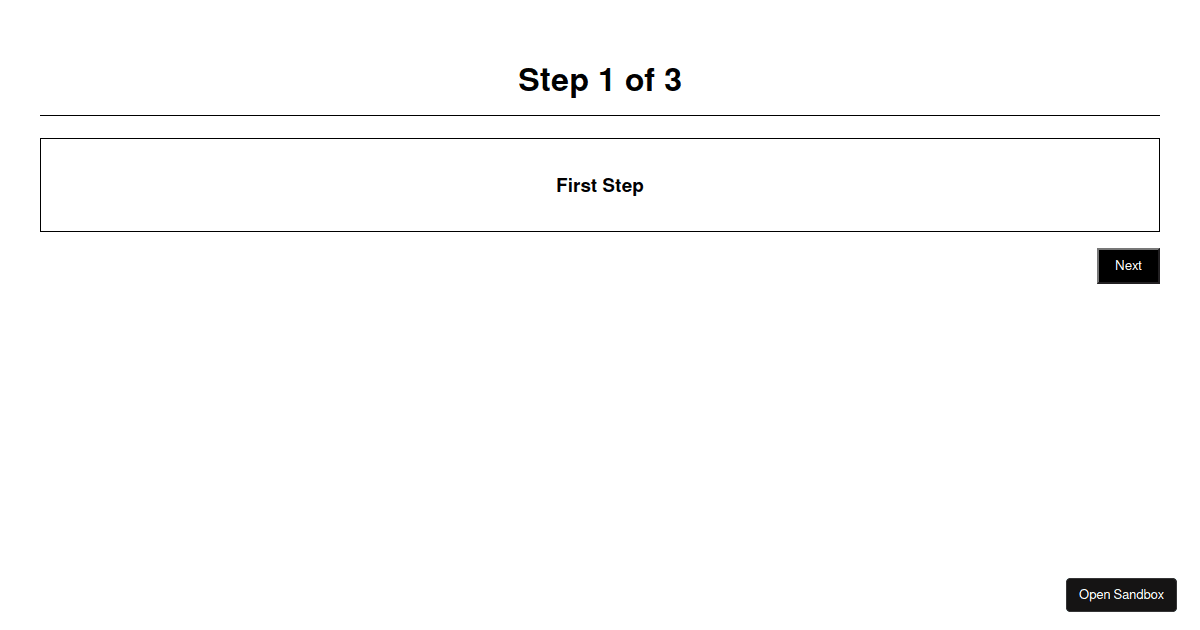Steps component made with React.Children and React.cloneElement ...