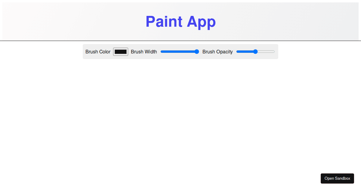 myPaint - Codesandbox