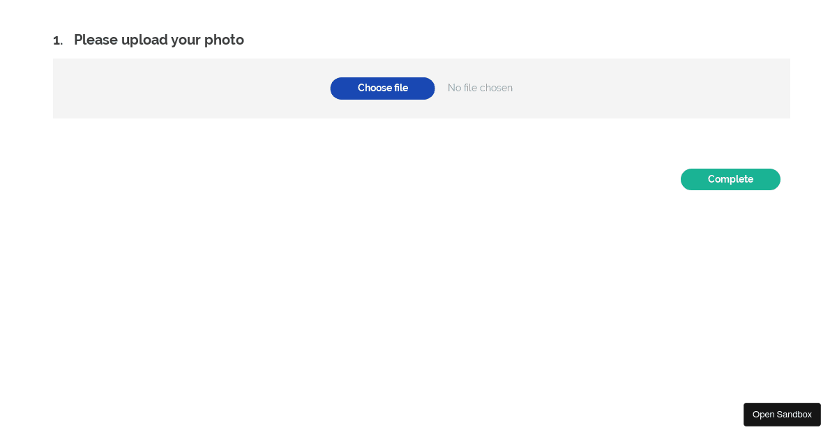 Surveyjs Angular Codesandbox