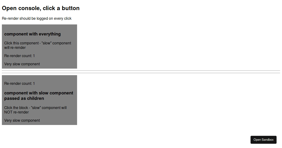 part 3.3: children as props - Codesandbox