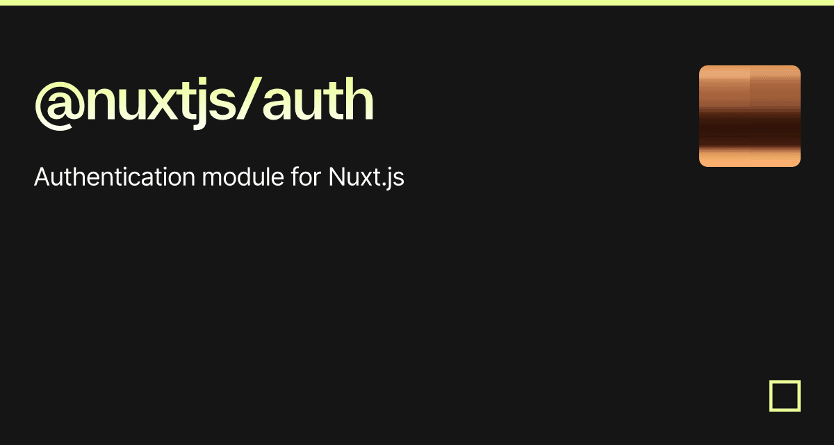 Nuxtjsauth Codesandbox