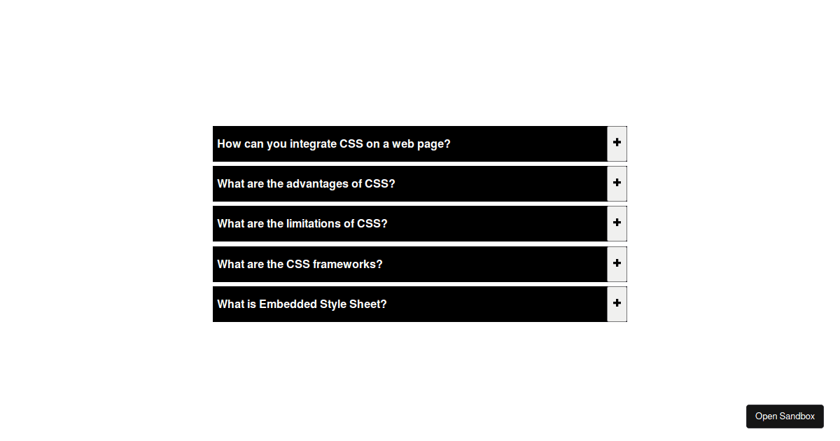 React-Accordion-Component - Codesandbox React-Accordion-Component - Codesandbox