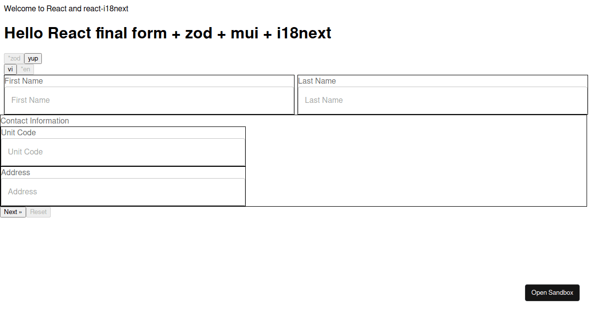 rff-zod-mui - Codesandbox