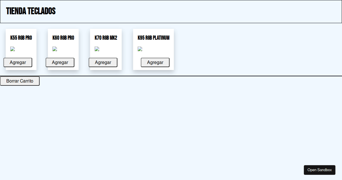PROYECTO - Codesandbox