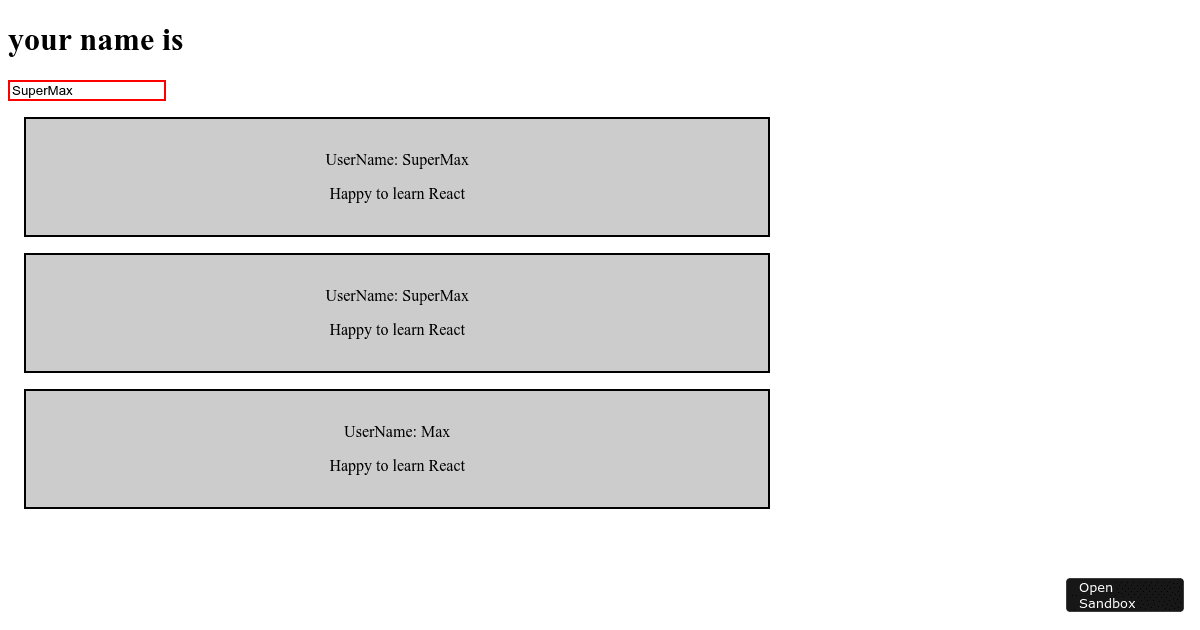 assignment1 - Codesandbox
