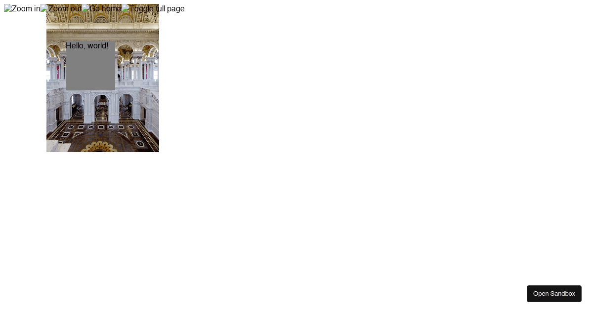 Osd Overlay Portal Codesandbox