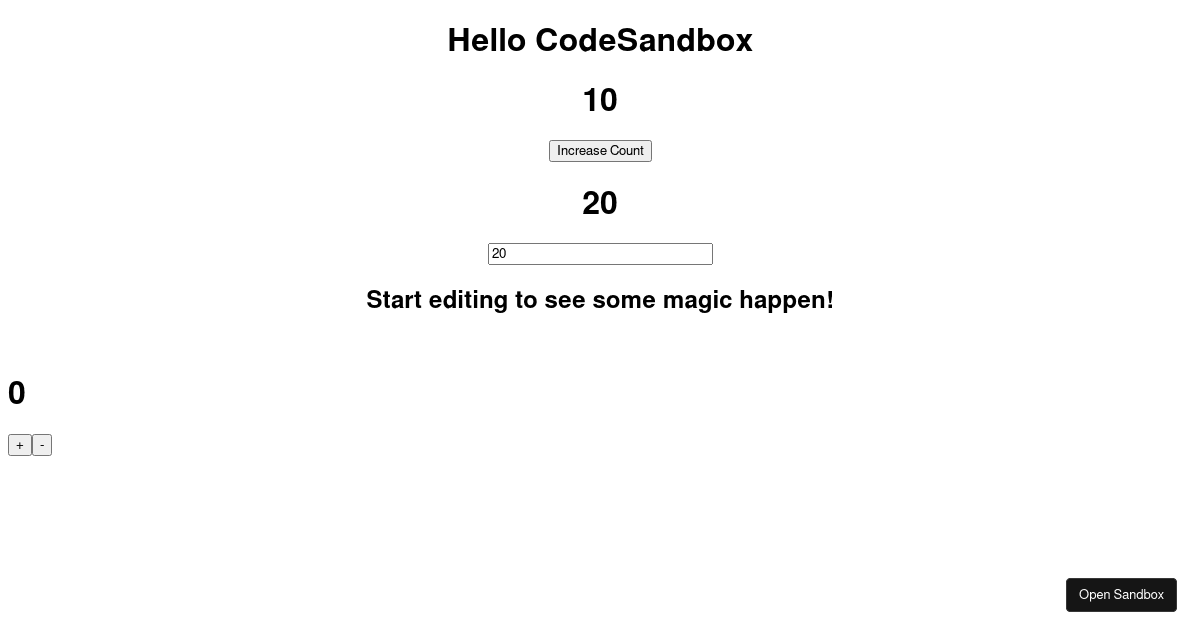 session 4 - Codesandbox