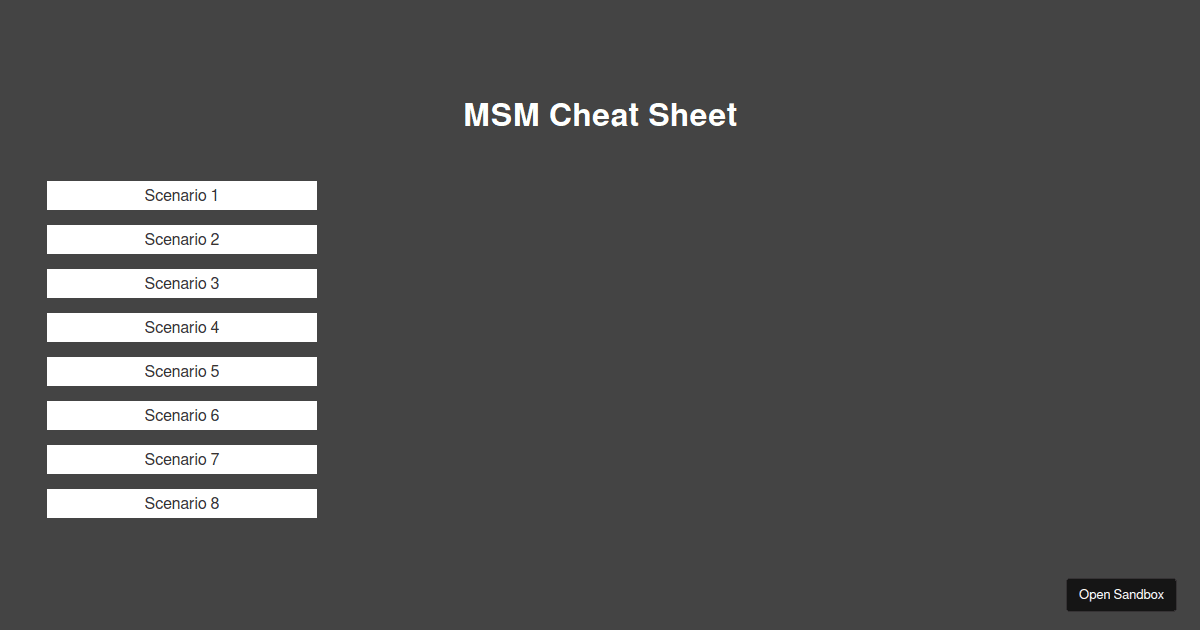 msm-team - Codesandbox
