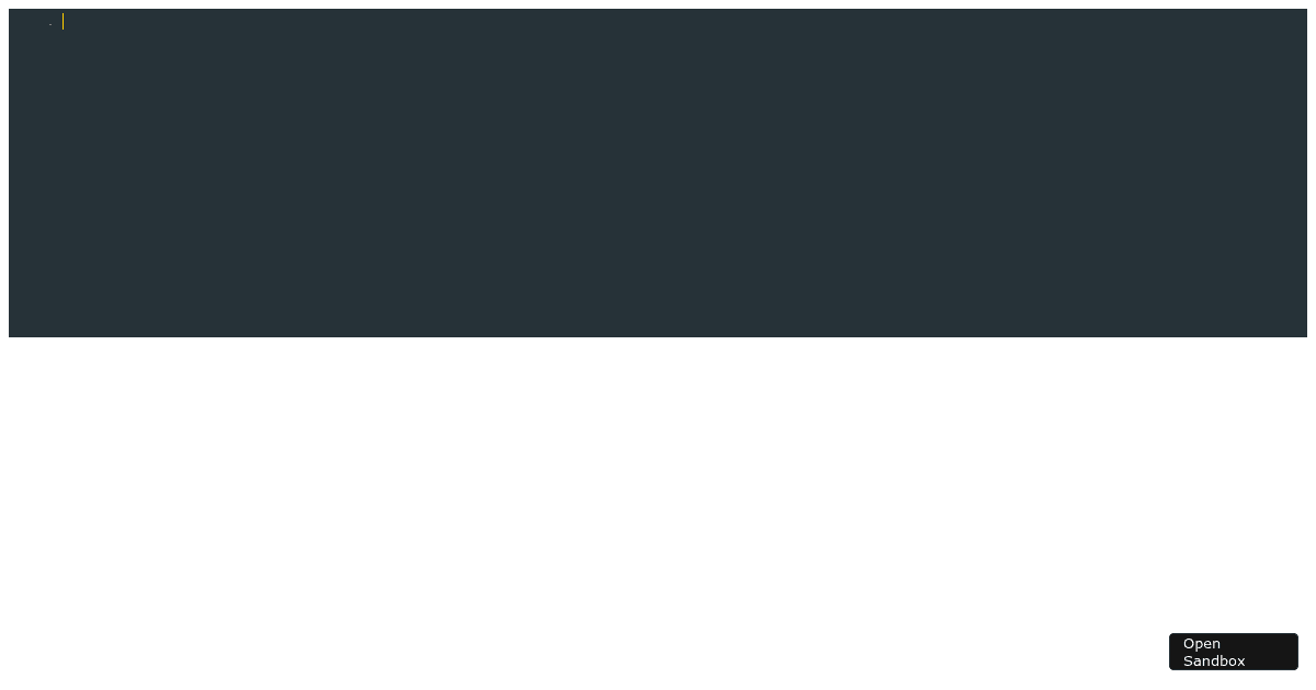 React Simple Code Editor Forked Codesandbox