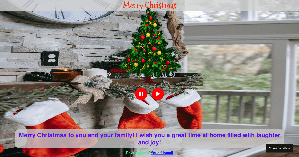 christmas-tree - Codesandbox