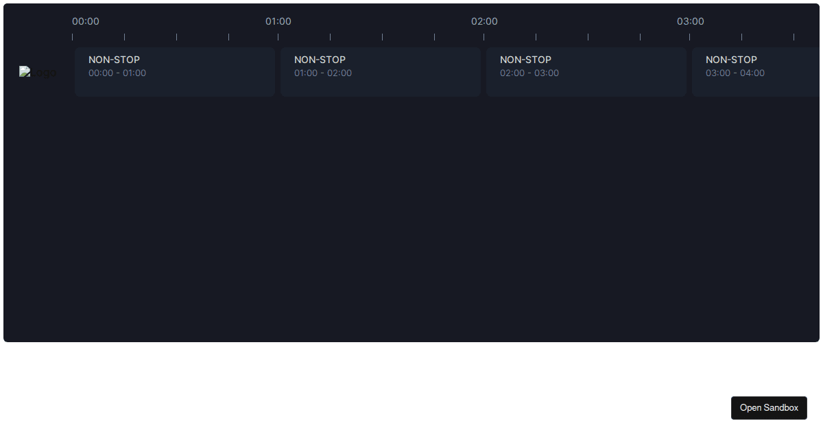 planby-epg-demo (forked) - Codesandbox