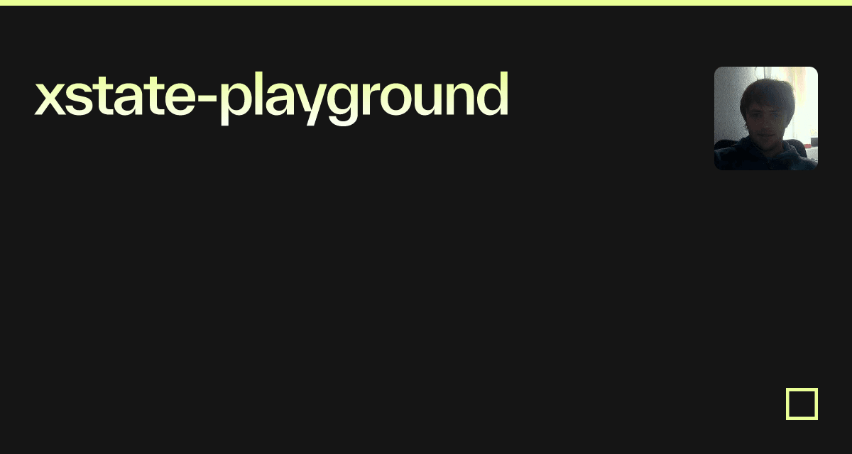 xstate-playground - Codesandbox
