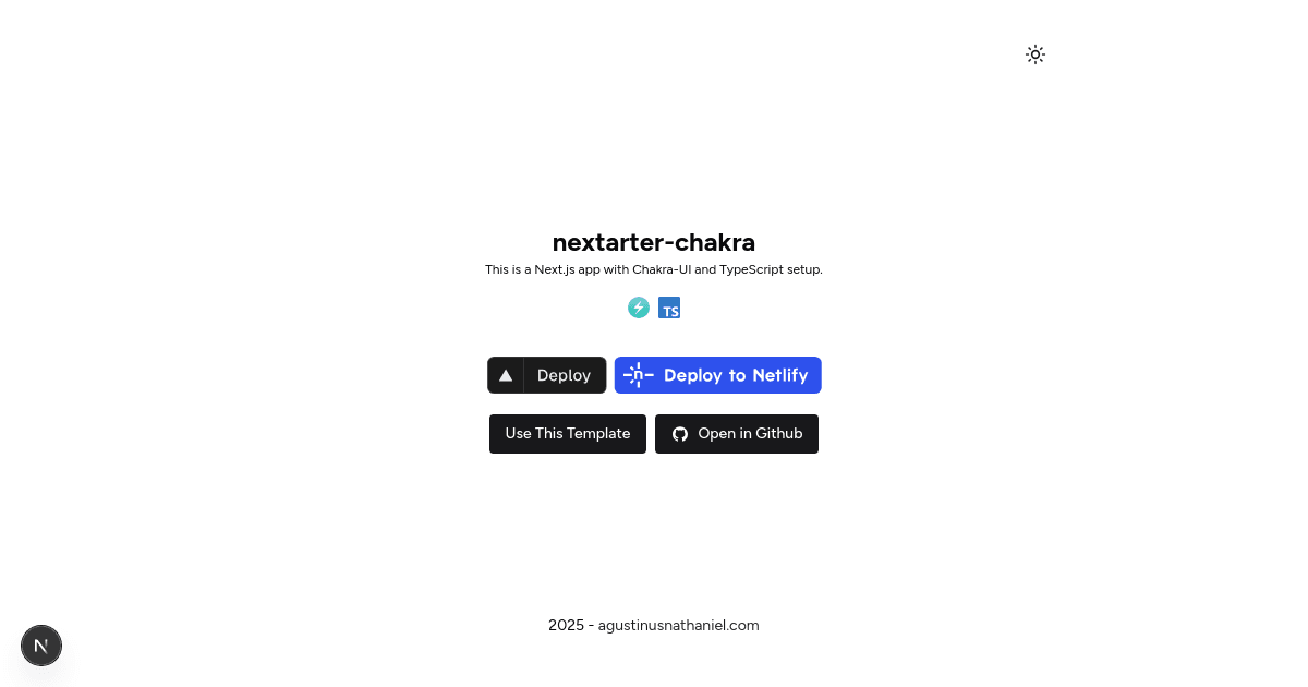 nextarter-chakra - Codesandbox