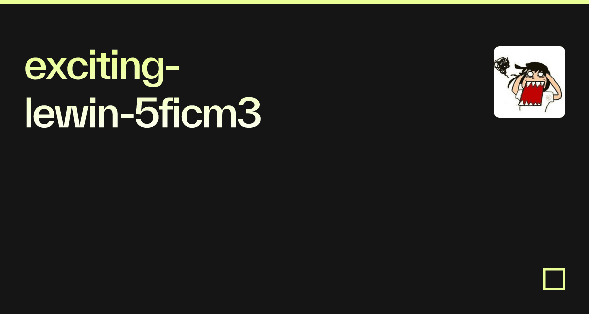 exciting-lewin-5ficm3 - Codesandbox