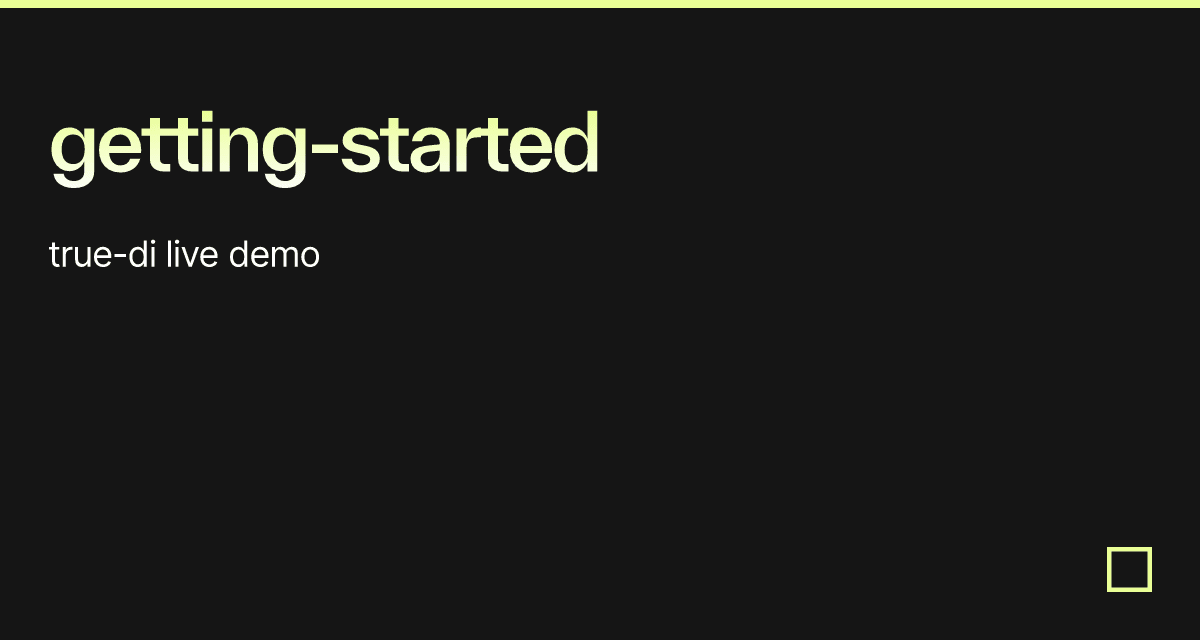 getting-started - Codesandbox