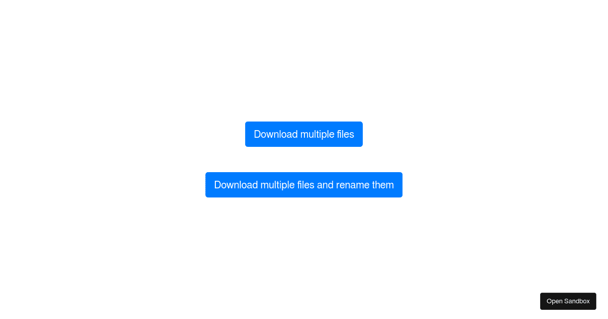 multi-download - Codesandbox
