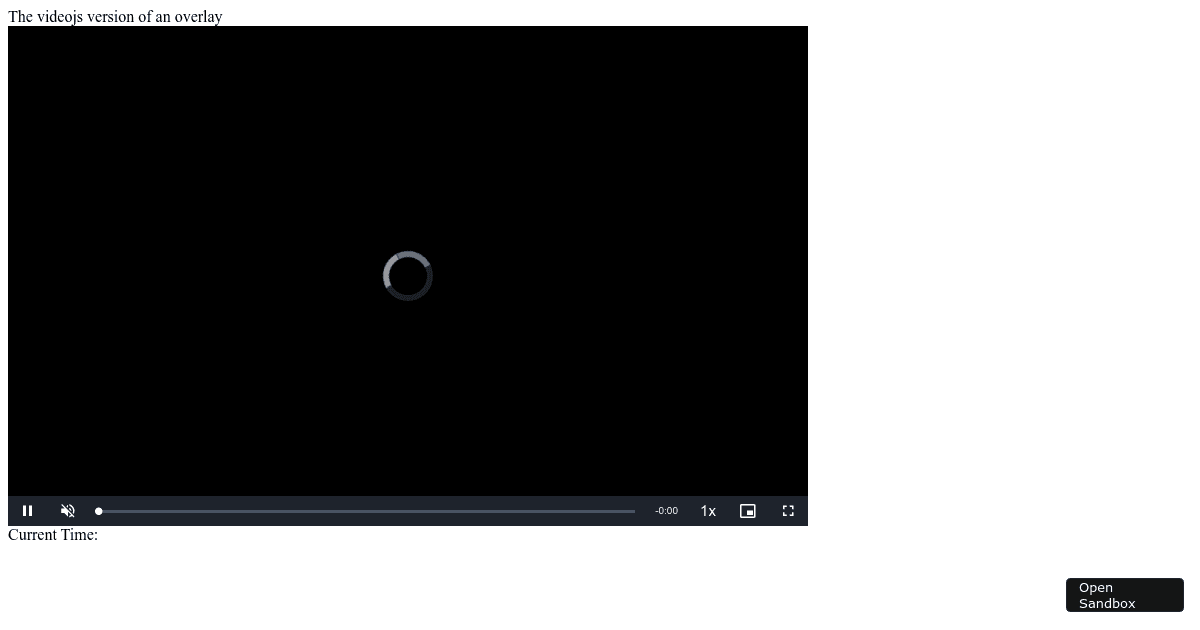 react-videojs-with-imgix-video (forked) - Codesandbox