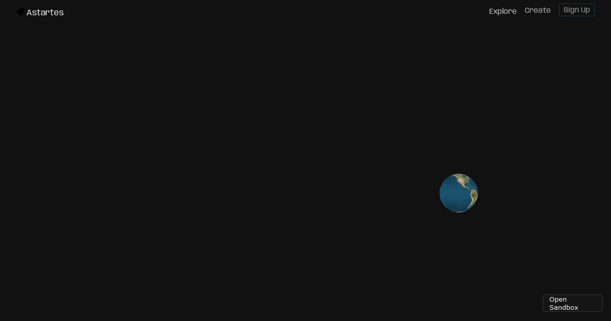 three-js-landing-page-demo - Codesandbox