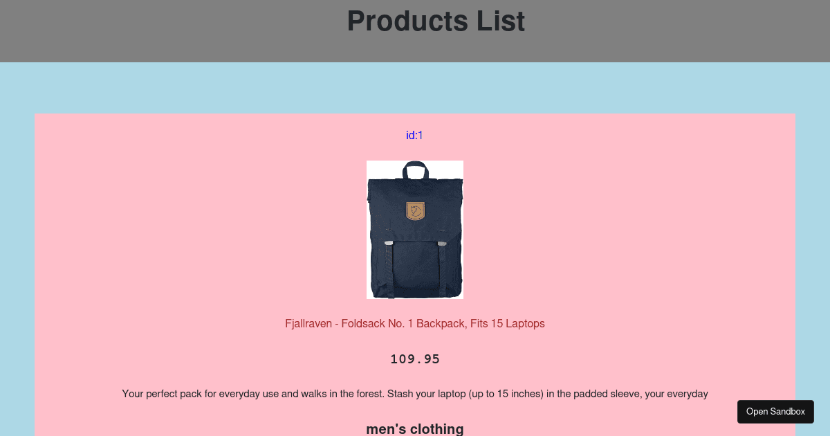React Js Basic Feature Infinite Scrolling Codesandbox