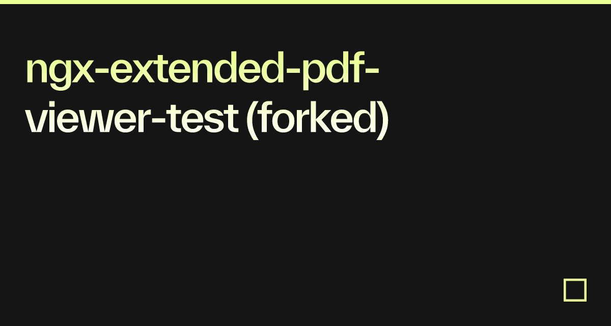 Ngx Extended Pdf Viewer Test Forked Codesandbox