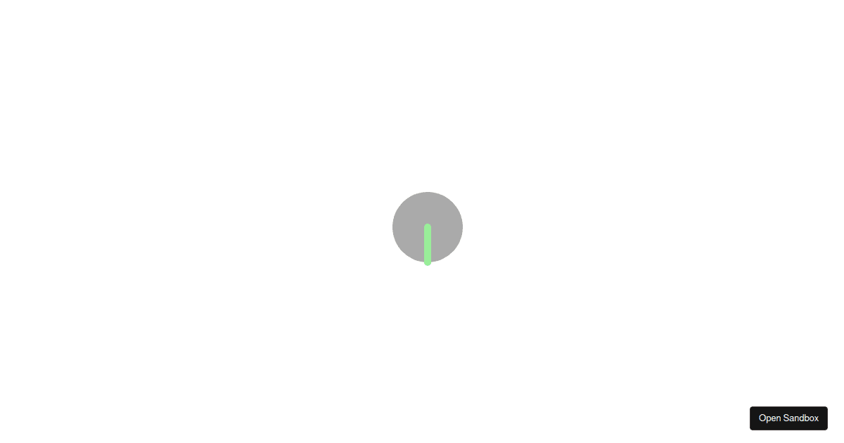 SVG Circle Mouse Drag - Codesandbox