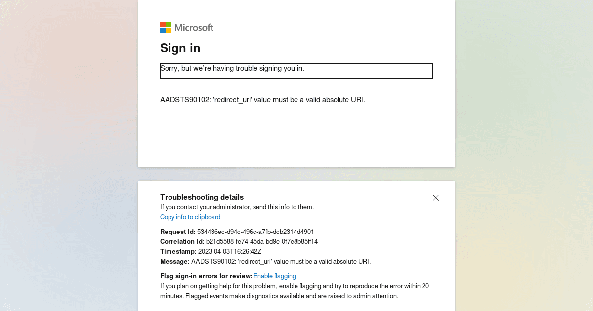 vue-adal-example (forked) - Codesandbox