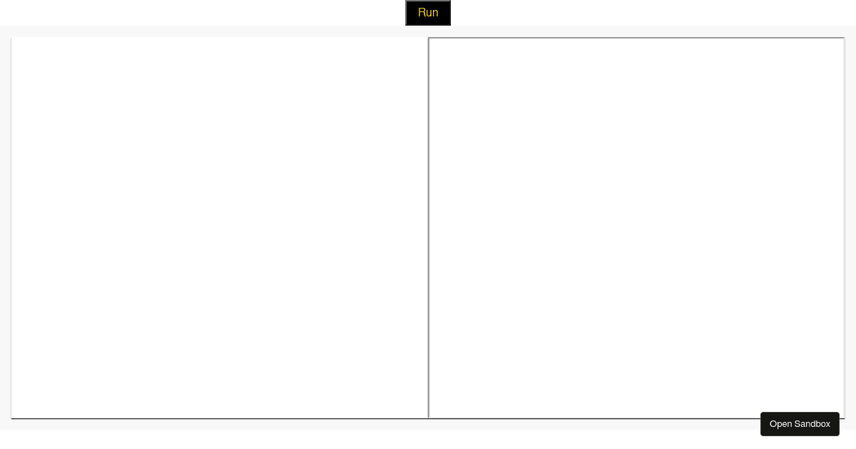 Html code editor (forked) - Codesandbox