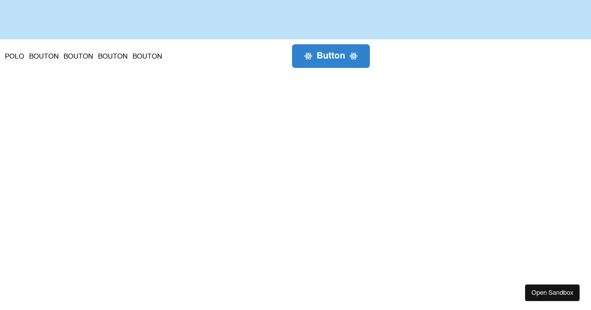 react - Codesandbox