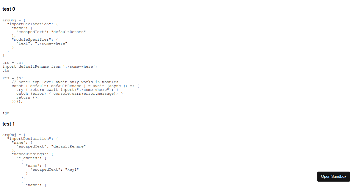 Typescript Importsnotusedasvalues Callback Function Suggestion Codesandbox