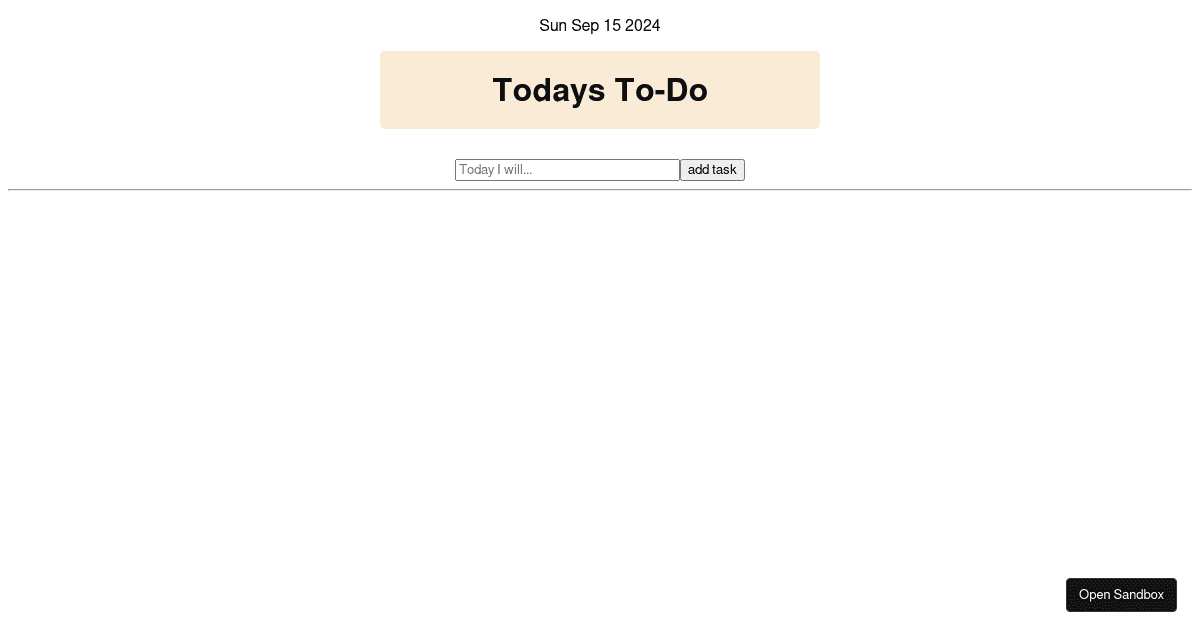 marlaschneider/second_assignment - Codesandbox