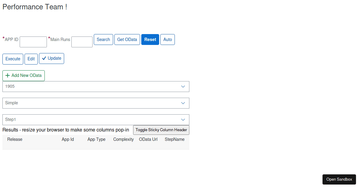 Ui5 Webcomponents Codesandbox