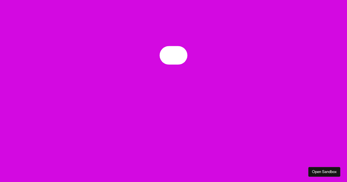 Framer Motion Bouncy Ball - Codesandbox