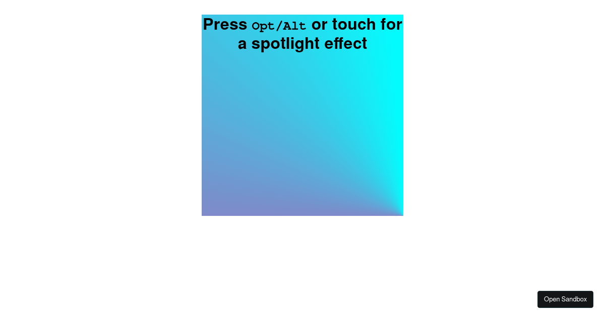 spotlight-styled-components - Codesandbox