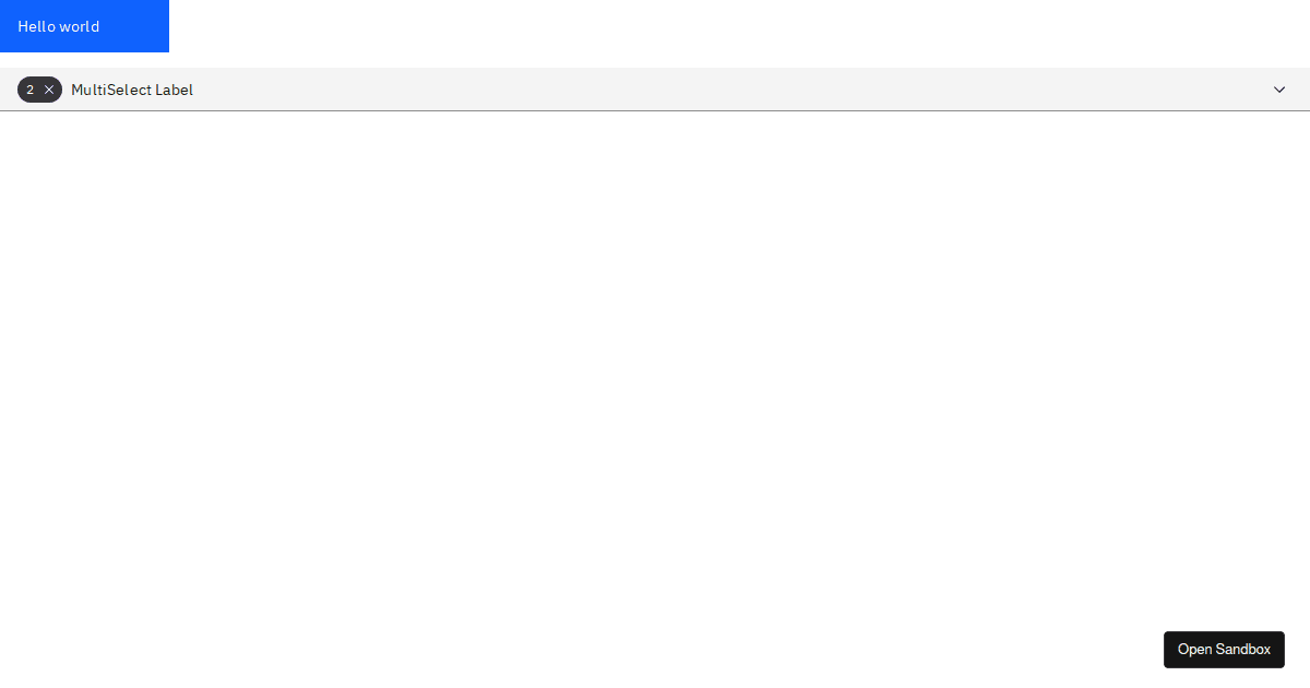 codesandbox - Codesandbox