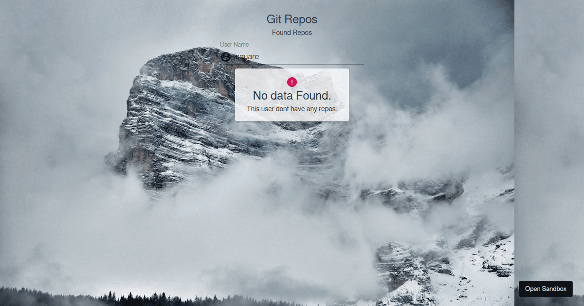 React Api Call Demo Codesandbox