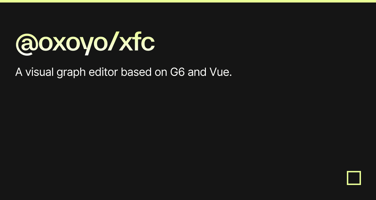 @oxoyo/xfc - Codesandbox